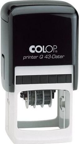 Dátumovacia pečiatka s textovom Colop Printer Q 43 Dater | 123peciatky.sk